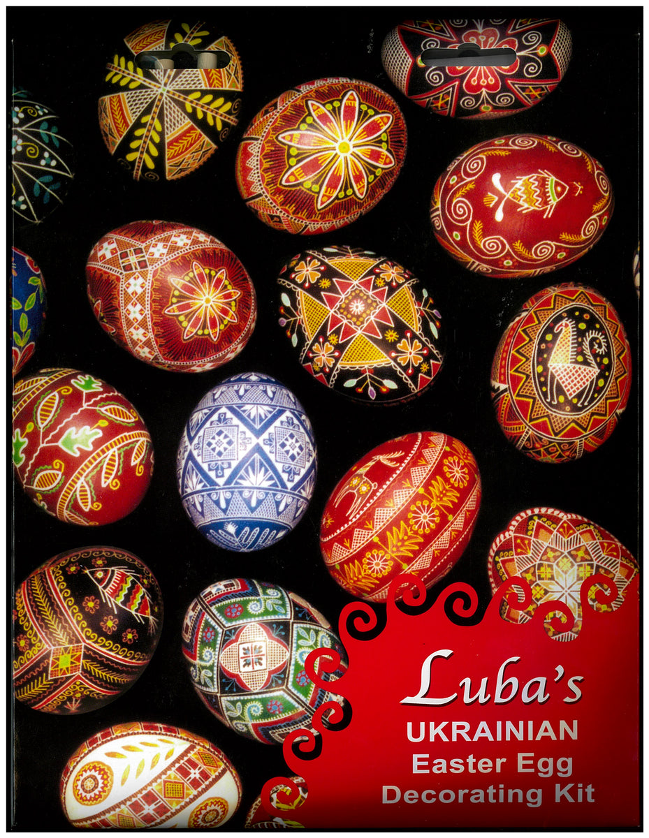 Luba's Super Ukrainian Easter Egg Decorating Kit – The Ukrainian Museum